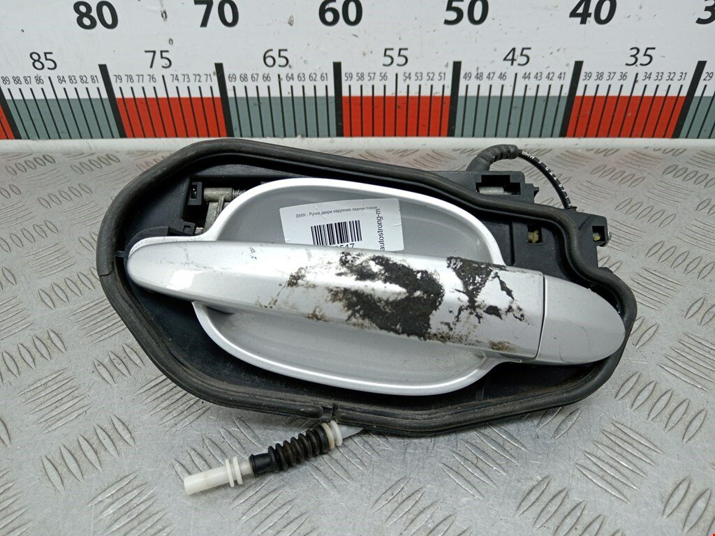 Ручка двери наружная задняя левая BMW 5-Series (E60/E61) 51203449077 арт. 2249517