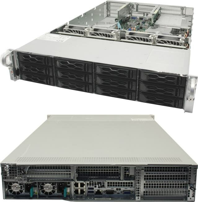 Никс sS9500/pro2U Z0974342 Xeon Gold 6248R/1536 ГБ/8 x 1.92 Тб SSD/Aspeed AST2500