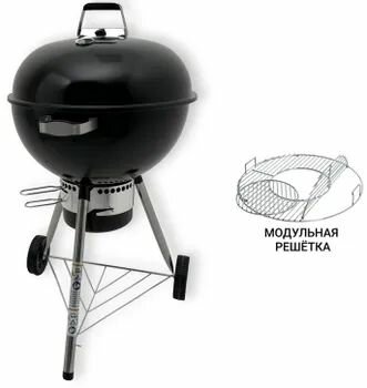 Гриль Nianshiz Master-Touch E-5750, регулировка воздуха, боковой столик