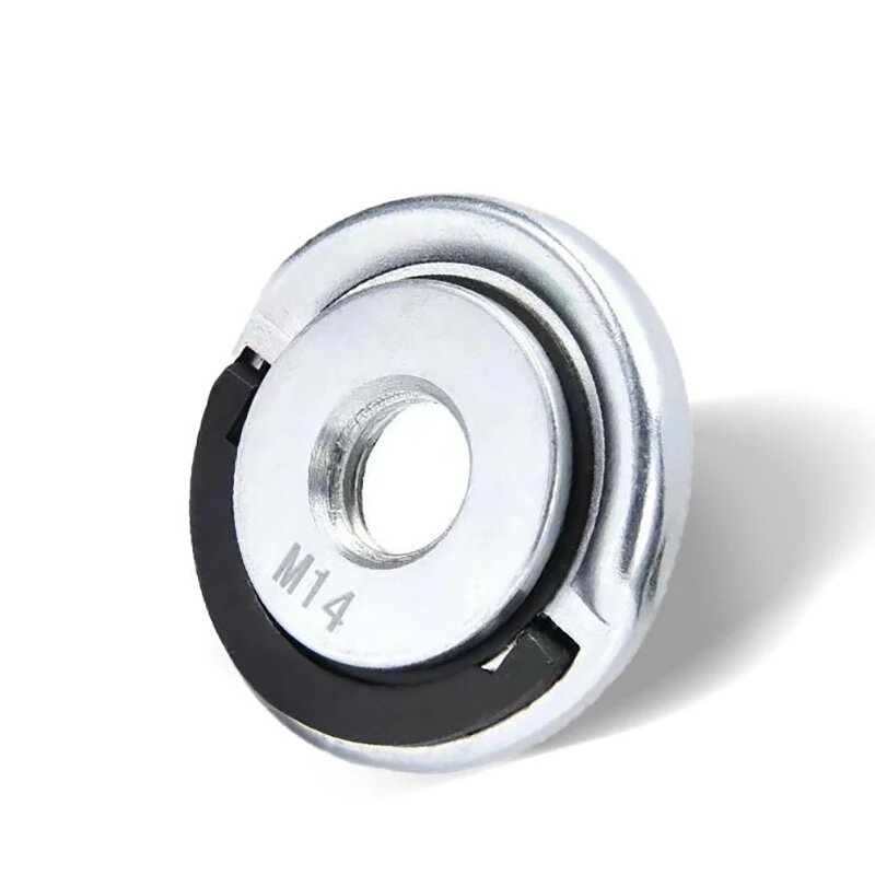 1 шт. M10 M14 5/8-11 самоблокирующийся быстроразъемный патрон, фланцевая гайка, шлифовальная машина, прижимная пластина для угловой шлифовальной машины