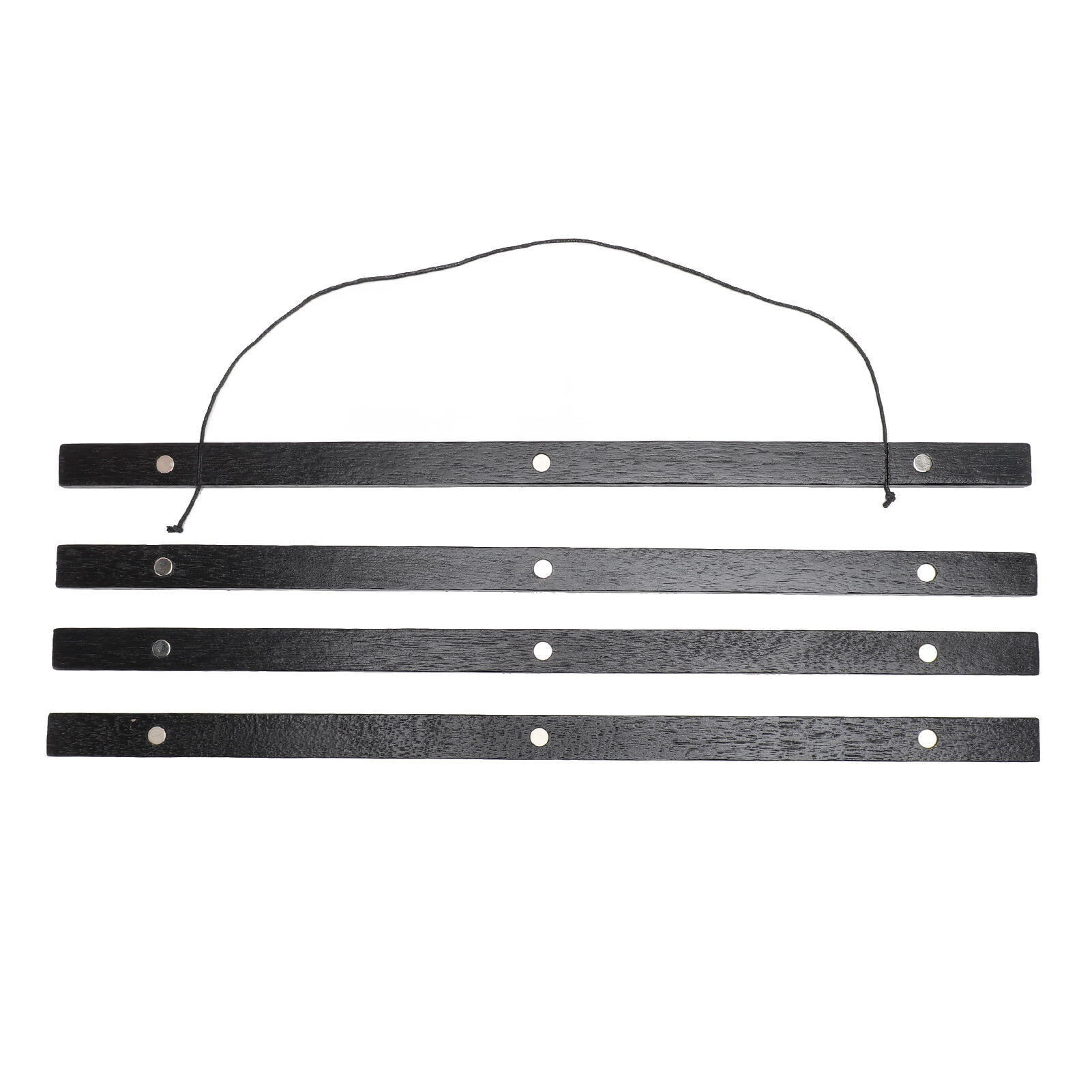 4 шт. Магнитная рамка для постеров: универсальная DIY декоративная деревянная рамка для фото, холста