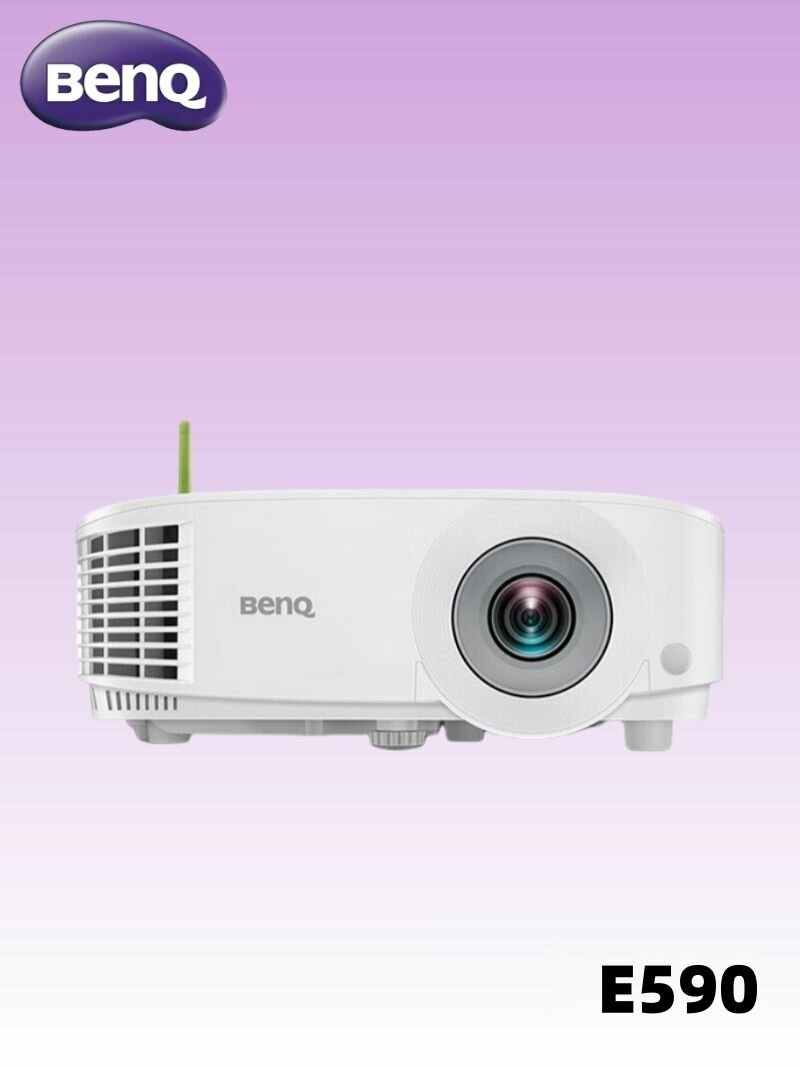 BenQ Проектор E590, светло-зеленый, темно-серый