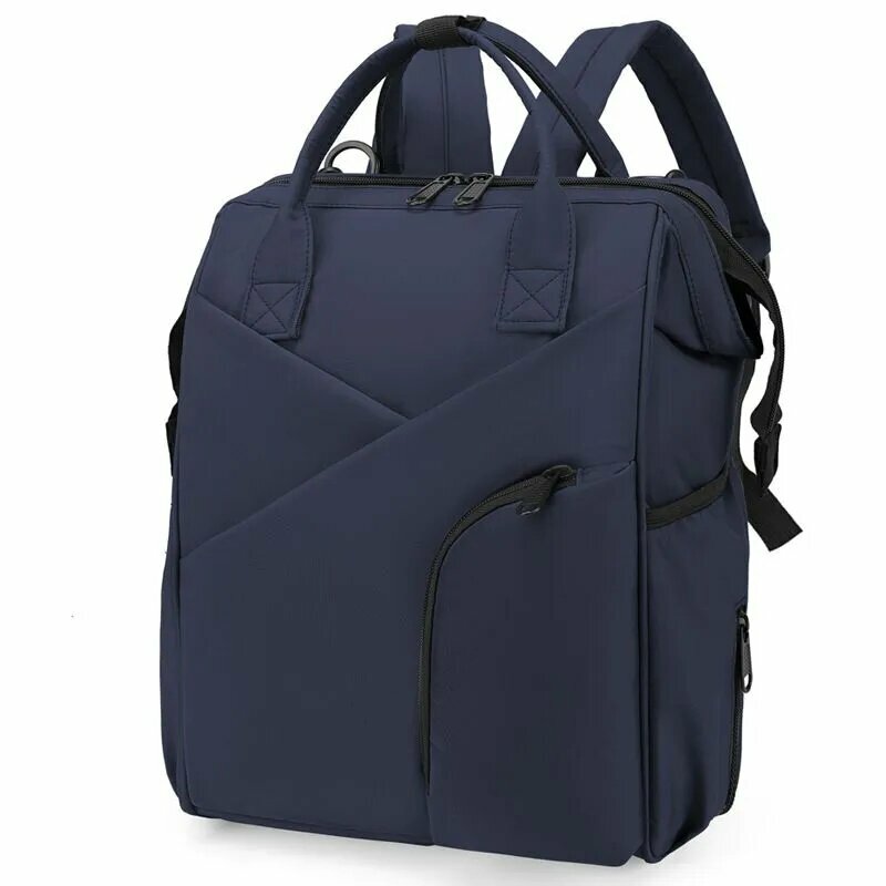 Сумка-рюкзак для мамы и малыша с ремнями крепления на коляску и термокарманом для прогулок и путешествий