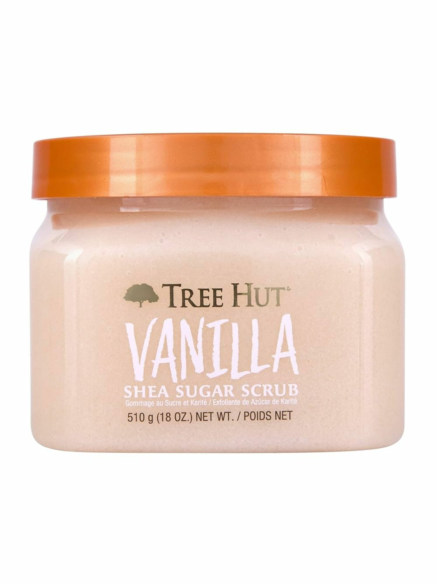 TREE HUT Cкраб для тела Vanilla Shea Sugar Scrub