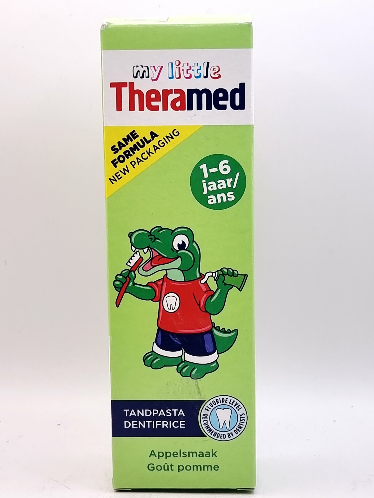 Зубная паста Theramed, для детей от 1 до 6 лет, с ароматом яблока, 50 мл (Германия)