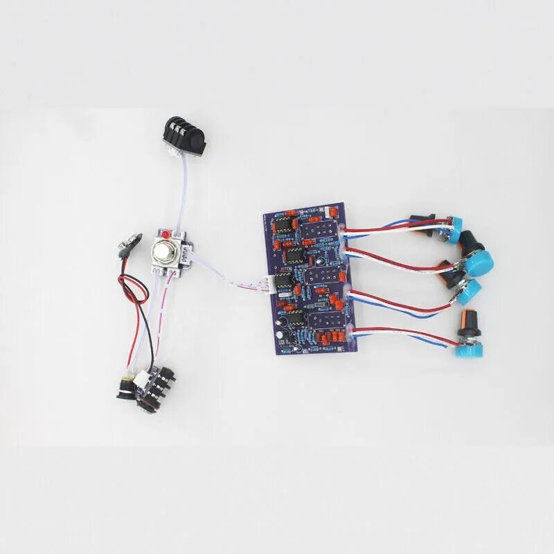 Реплика электрогитары SansAmp GT 2, ручной работы, монолитная аналоговая печатная плата с эффектом искажения