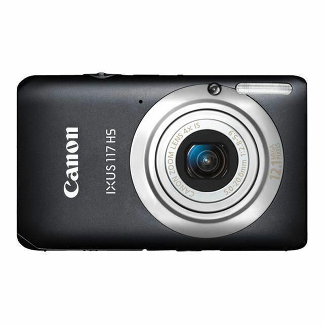 Canon Digital IXUS 117 HS Black Цифровой компактный фотоаппарат