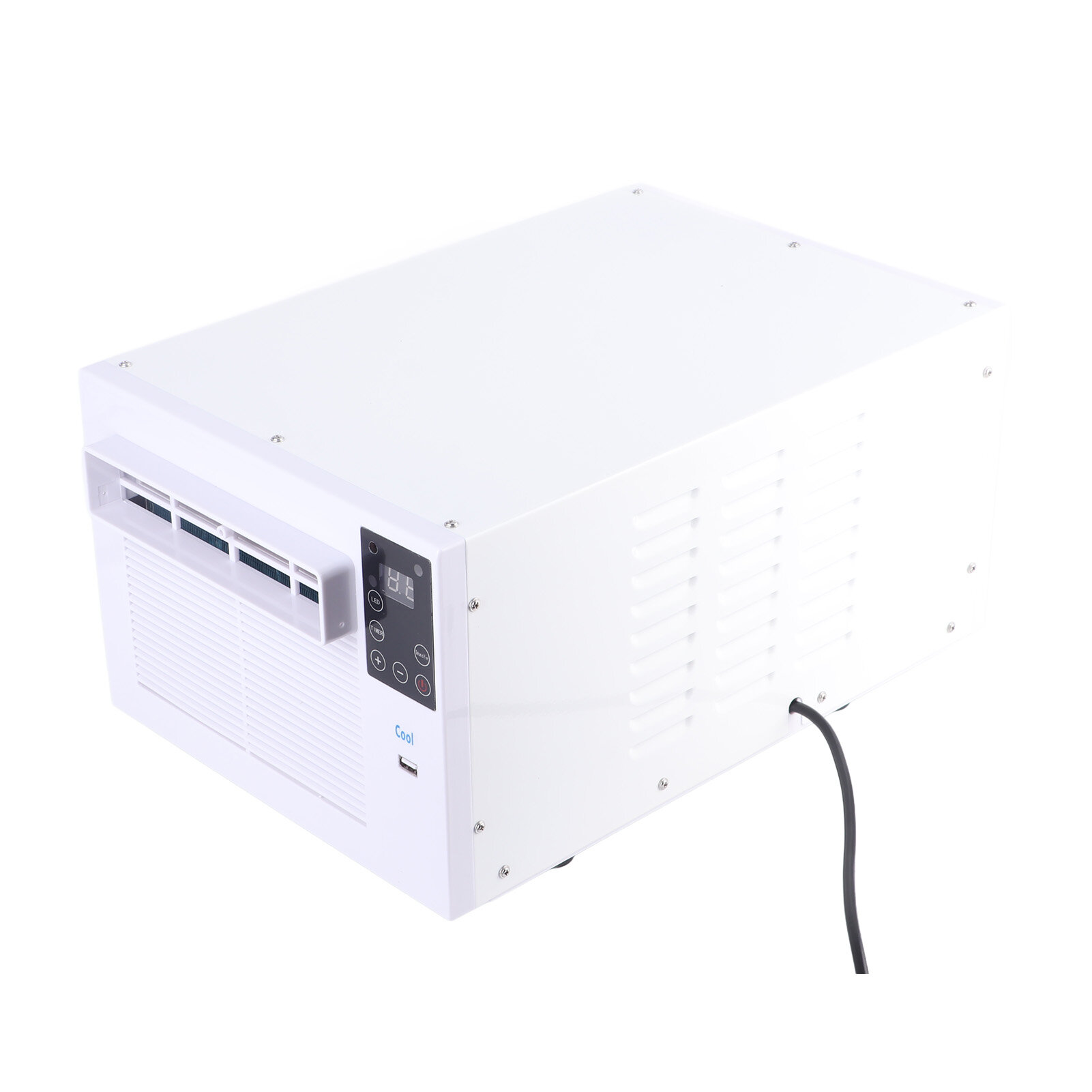 Портативный кондиционер с дистанционным управлением, сенсорный воздухоохладитель для улицы, кемпинга, автомобиля, кухни, 280 Вт, вилка европейского стандарта, 220 В