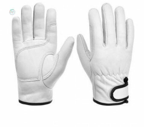 Краги сварщика из овечьей кожи, жаропрочные рабочие перчатки для сварки, резки, шлифовки и строительства, усиленная ладонь и безшовный указательный палец, эластичные и износостойкие