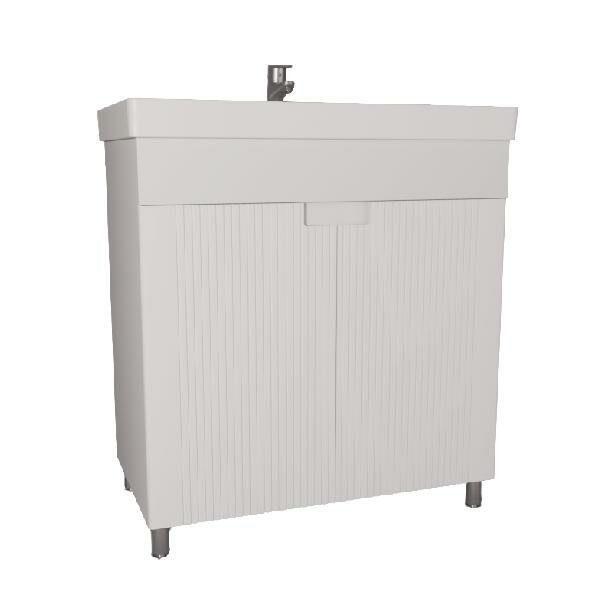 Беладжио 80 тумба 2 створки + раковина Миранда-80, АВК