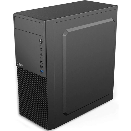 Корпус Cbr ATX Miditower E188 без БП черный (PCC-ATX-E188-WPSU)