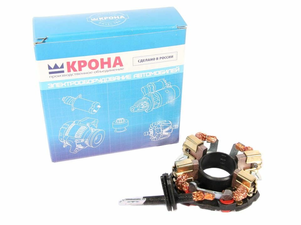 Щетка стартера щеточный узел в сборе ВАЗ 2110 2112 1118 2170 стартер BOSCH Автоуниверсал ХХI ВЕК крона 212.3708