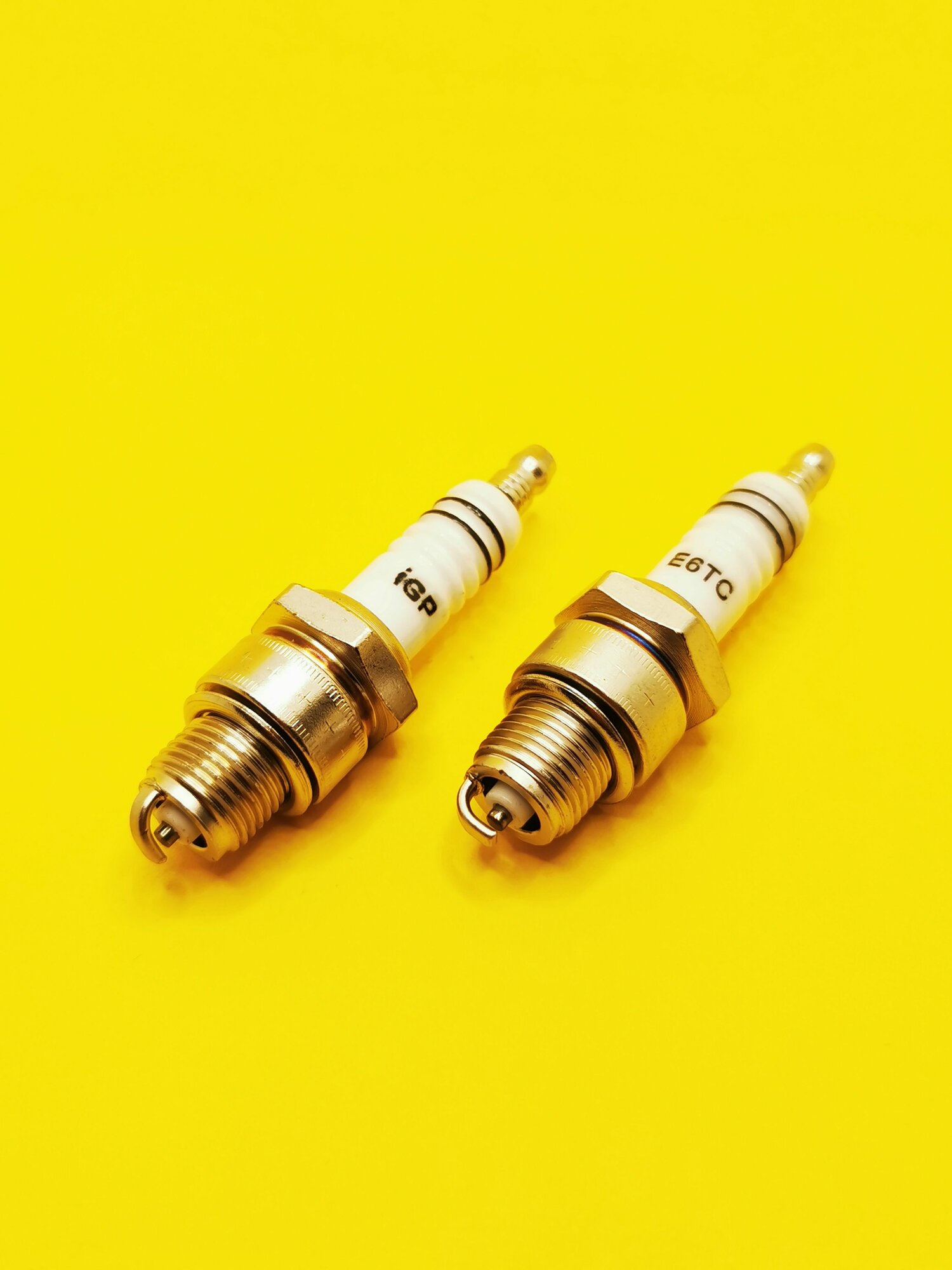 Свечи зажигания (2шт) IGP E6TC ( Champion GG1200, GG1300, GP40), арт E6TC