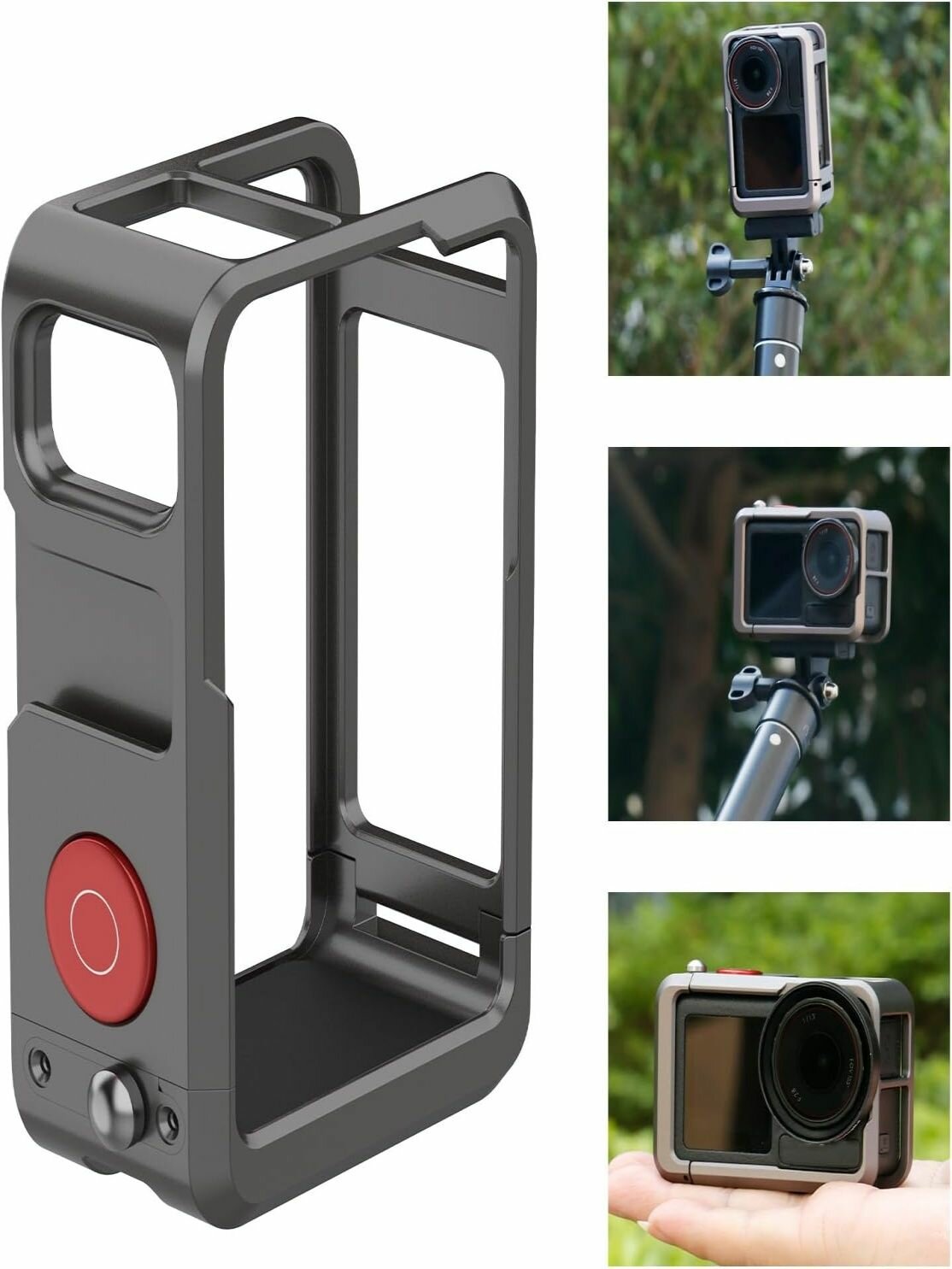 Клетка для кролика из алюминиевого сплава, аксессуары для спортивной камеры Action5 pro/4