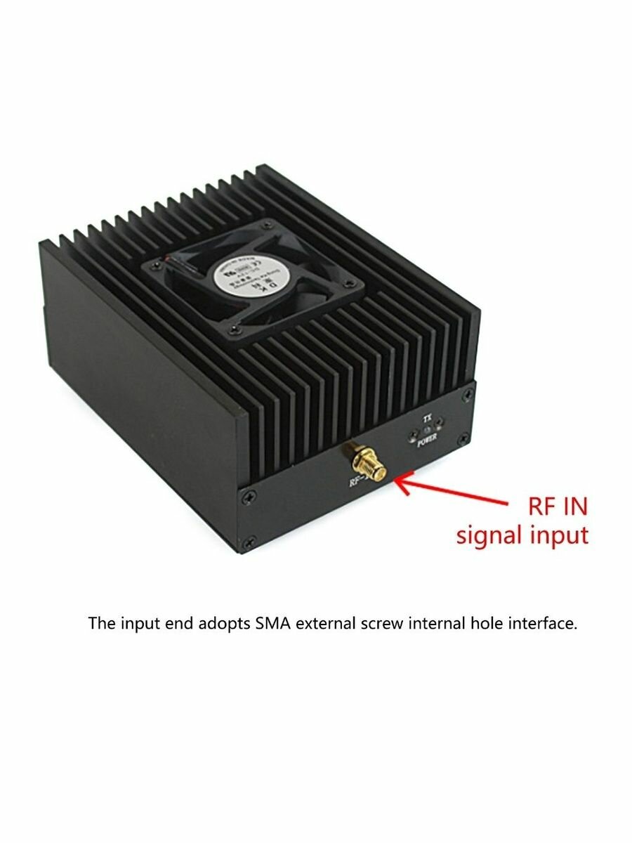 Мощный усилитель сигнала рации мощности DMR радио-U-сегмент 80 Вт