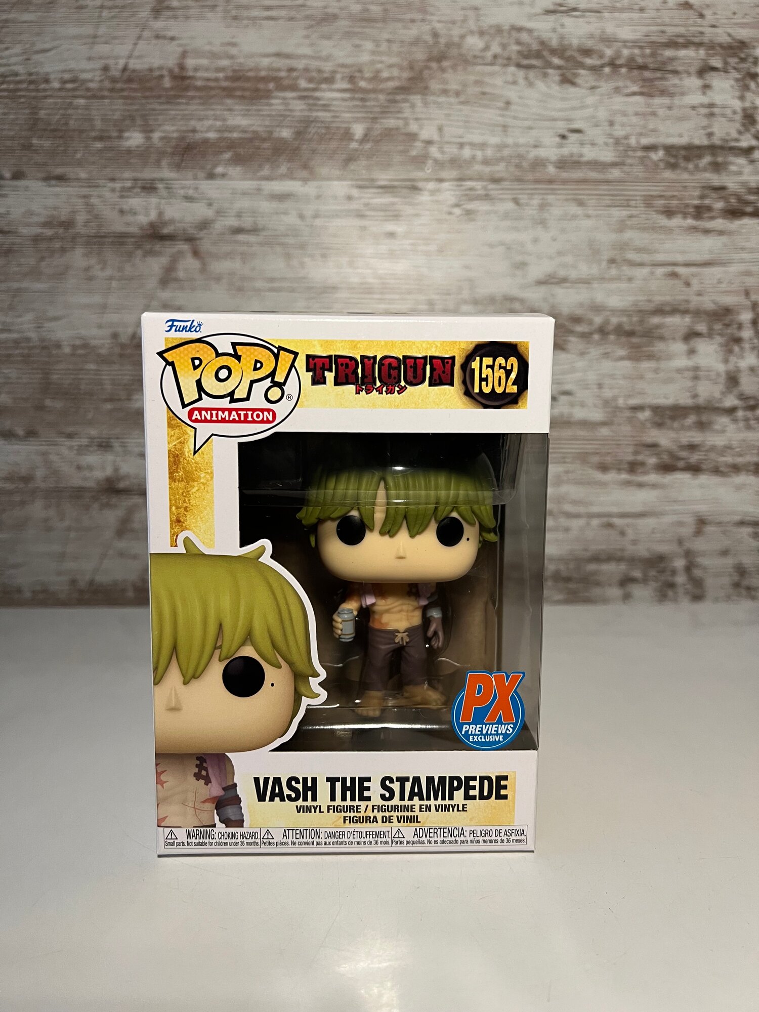 Фигурка Фанко Вэш Ураган, Vash the Stampede, pop animation PX, 10 см от Funko