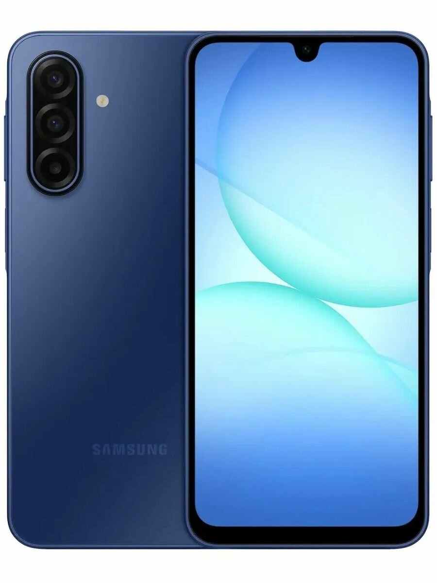 Смартфон Samsung Galaxy A17 8/256 ГБ (A175F) Dual nano SIM, Blue (Синий) - Русский язык