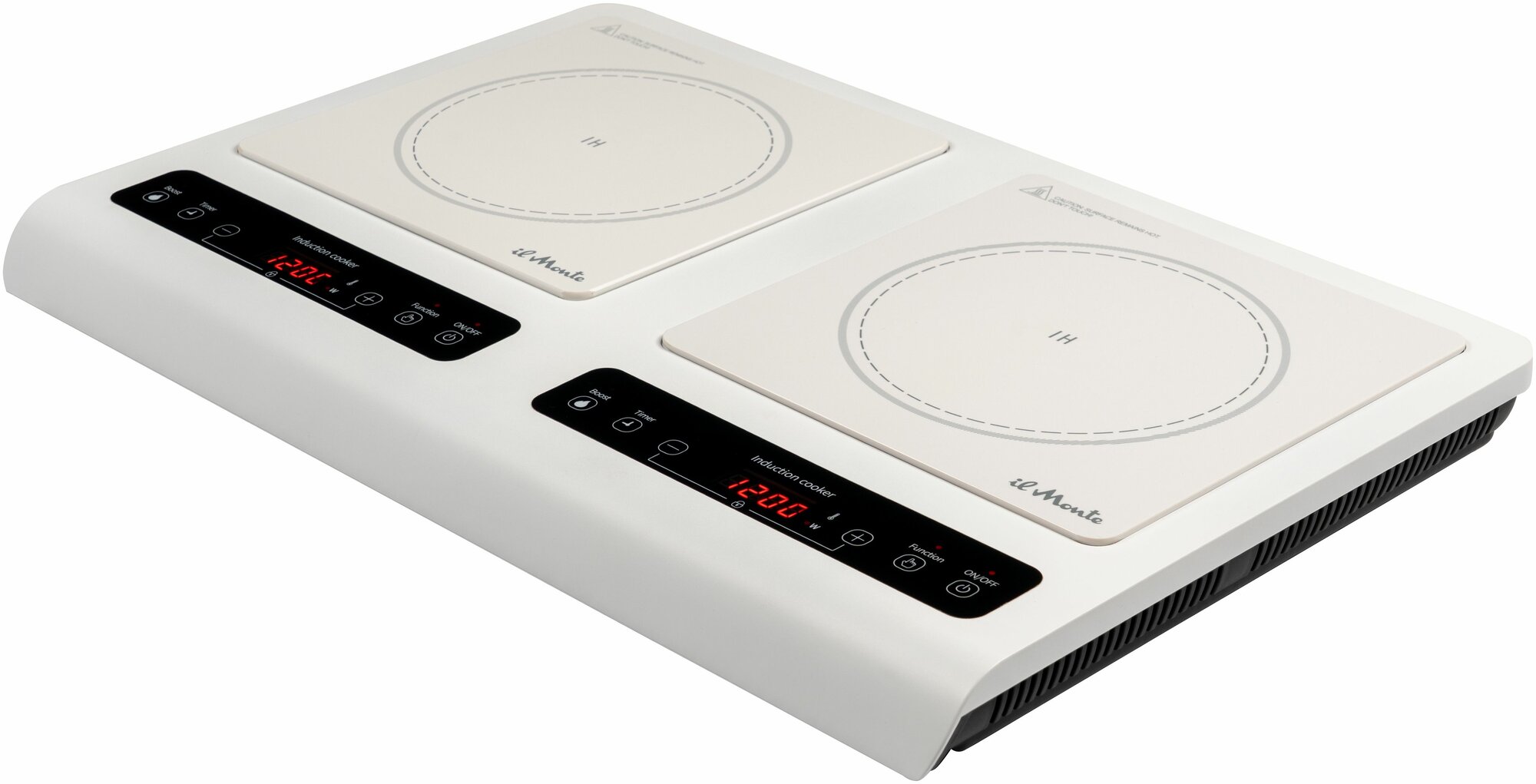 Индукционная плитка настольная, 3400 Вт, Сенсорное управление, 9 режимов, Таймер 99 мин, Автоотключение, Защита от детей