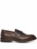 Лоферы Giuliano Galiano Leather round-toe loafers, размер 45, brown