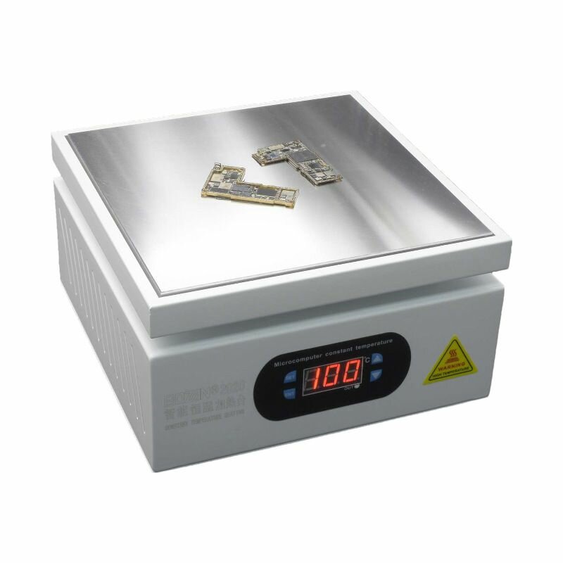 Стол для инструментов с подогревом при постоянной температуре, столешница 200х200 мм 720Вт до 400С