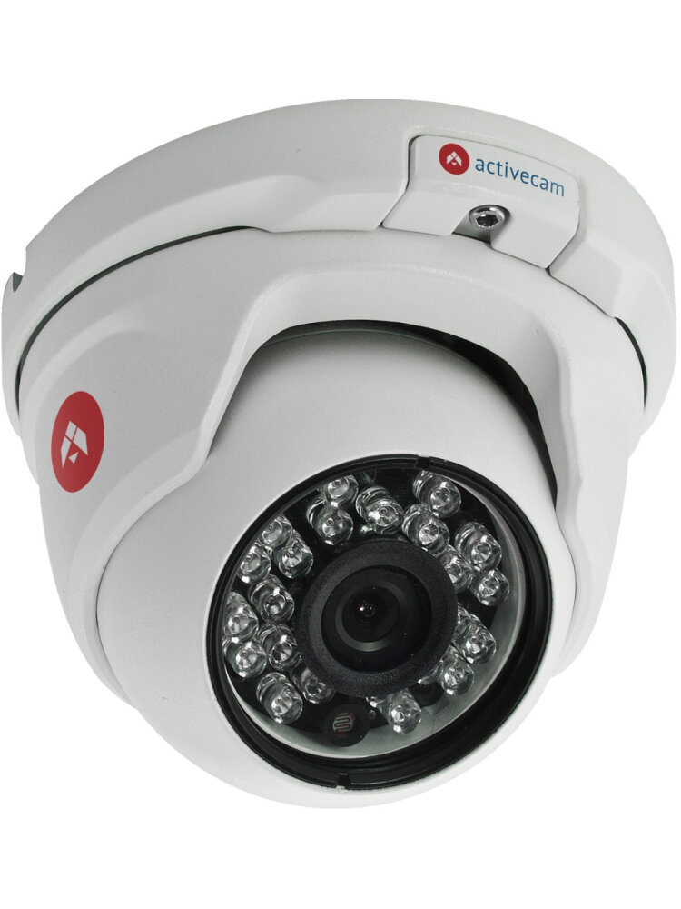 Камера видеонаблюдения Trassir TR-D8121IR2, фокусное расстояние фиксированное 3.6мм-3.6мм белый (tr-d8121ir2 (3.6 mm))