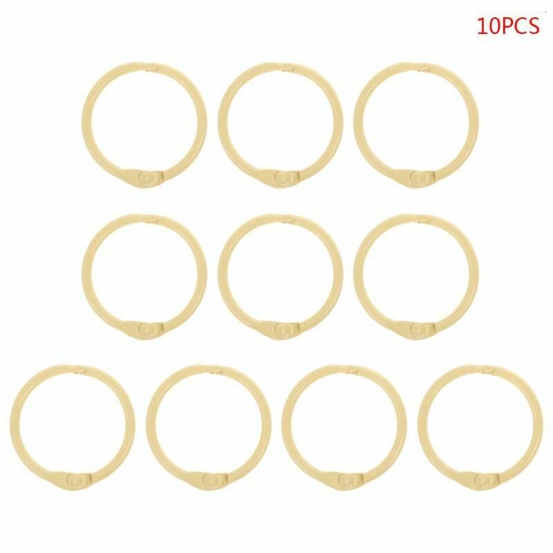 Металлические кольца для переплета, Бежевый