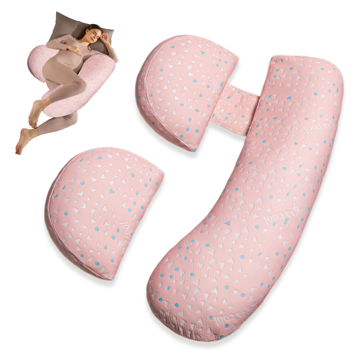 Подушки для сна при беременности, Подушка для Беременных Женщин, Поддержка спины, Ног, Живота