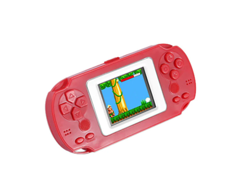 Переносной игровой консоль 8 бит, ручная игровая приставка с встроенными 268 классическими играми, подарок для детей, цвет: Зеленый, Синий, Темно-синий, Красный, экран LCD цветной 2.0 дюйма, материал ABS, размер 13.5x6.0x2.3 см, вес 67.2 г