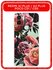 Чехол на Xiaomi Redmi A1+/Redmi A2+/Poco C51/C50 / Редми A1+ с принтом "Бордовые...