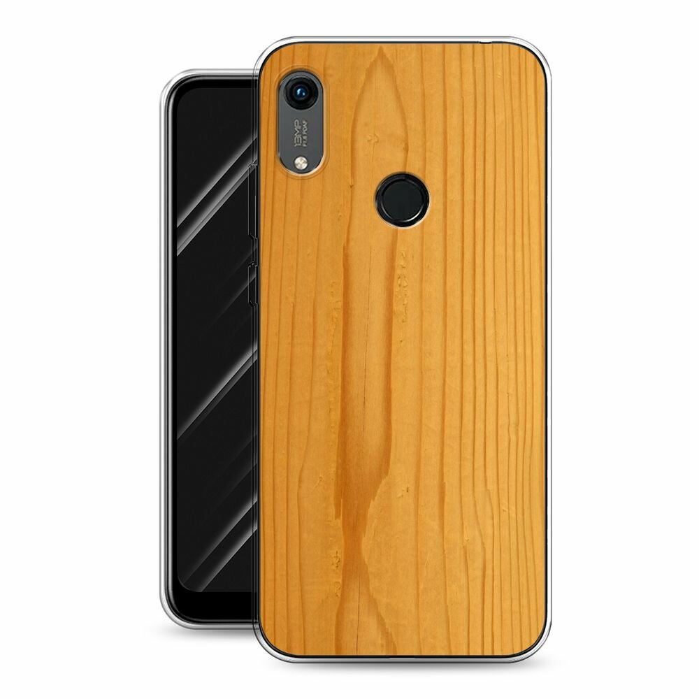 Чехол на Honor 8A/8A Pro/Huawei Y6s/Y6 2019 / Хонор 8А с принтом "Текстура дерево" — фото 1