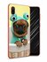 Чехол на Samsung Galaxy A02 / Самсунг Галакси А02 с принтом "Собачка в шапке ляг...