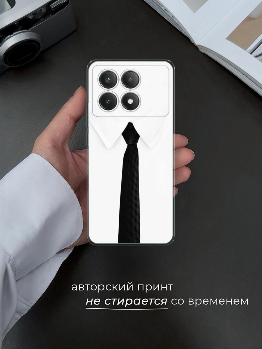 Чехол на Xiaomi Poco X6 PRO 5G / Поко X6 Про 5G с принтом "Галстук" — фото 1