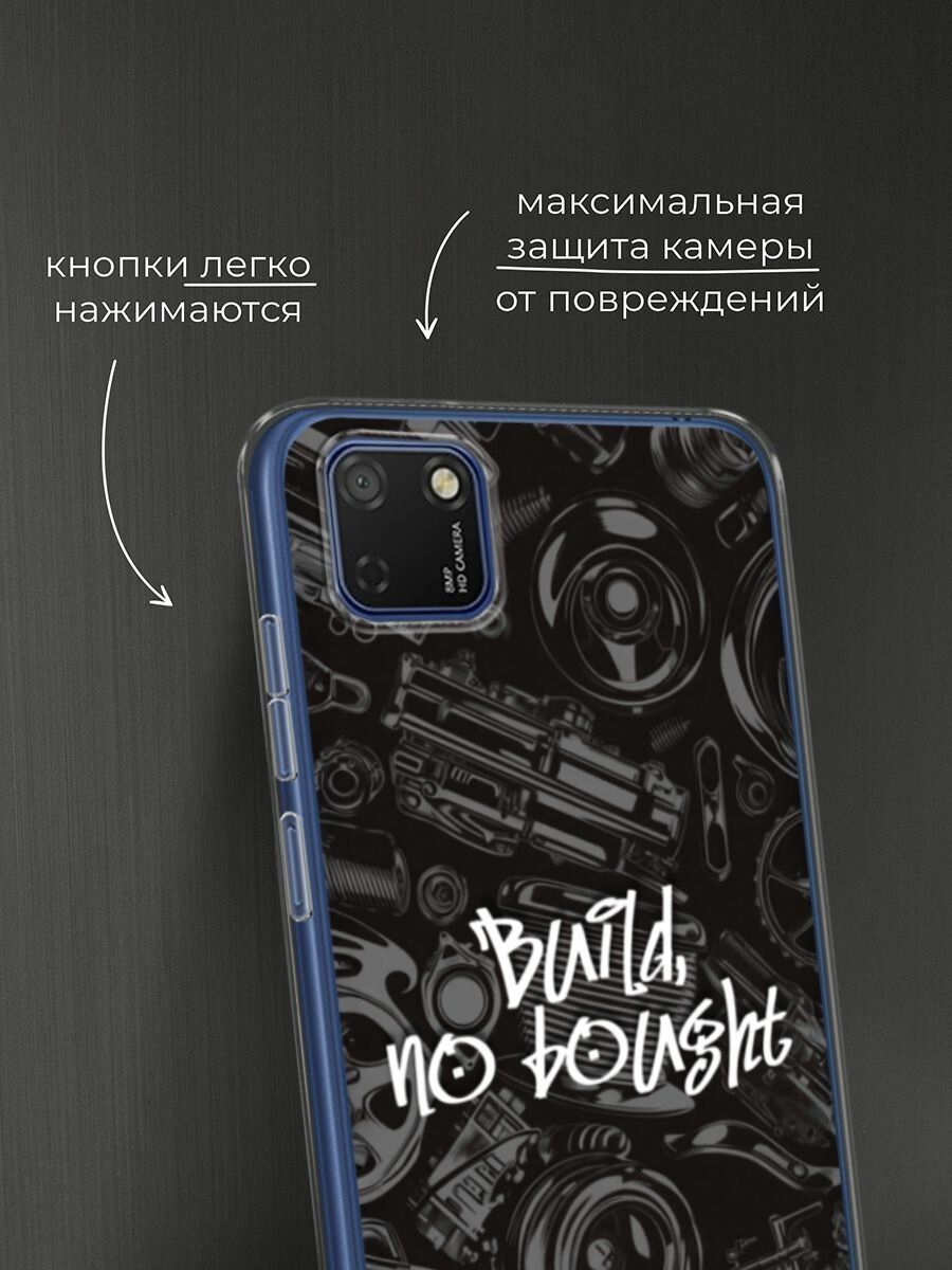 Чехол на Honor 9S/Huawei Y5p / Хонор 9S/Хуавей Y5p с принтом "Build no bought" — фото 1