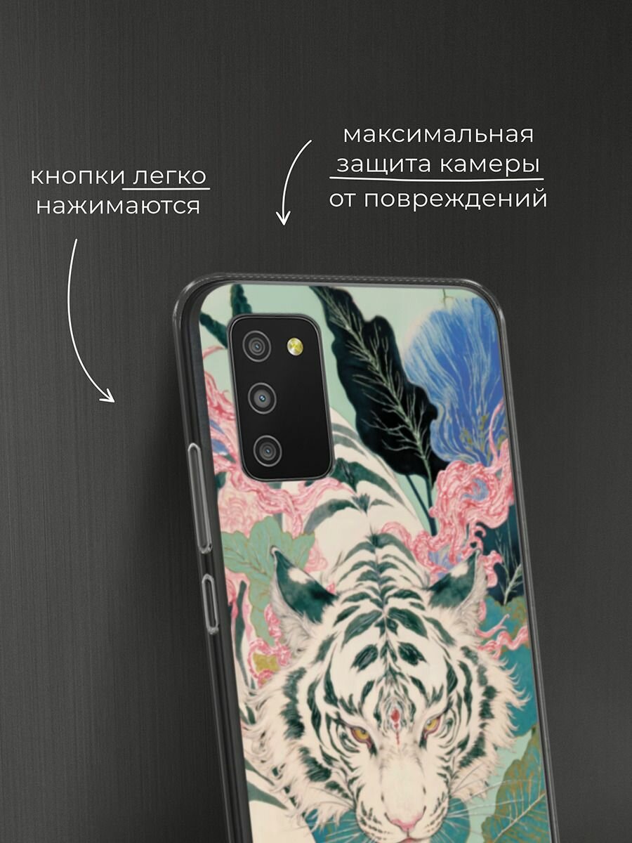 Чехол на Samsung Galaxy A02s / Самсунг Галакси A02s с принтом "Охотник" — фото 1