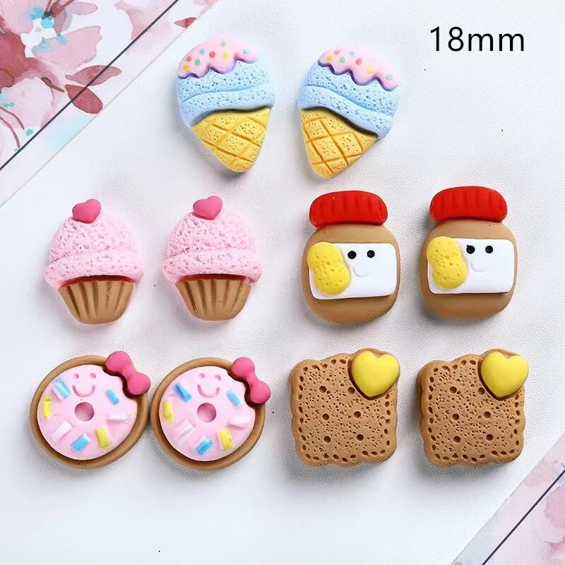 Миниатюрная еда из полимерной глины, 10 шт. 10pcs