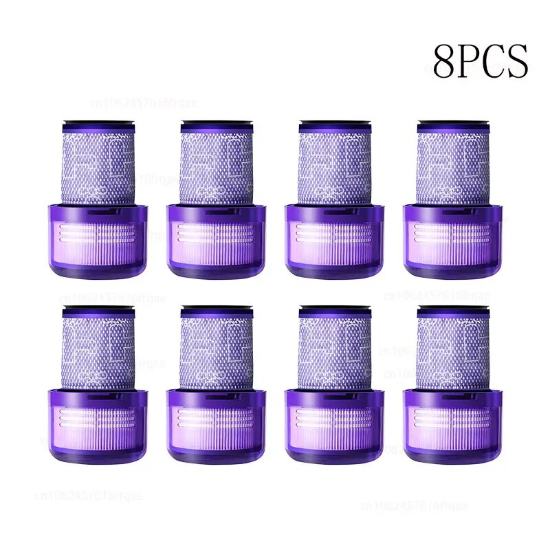 Запчасти для пылесоса Dyson V11 HEPA фильтр Фиолетовый, 8 HEPA Filter