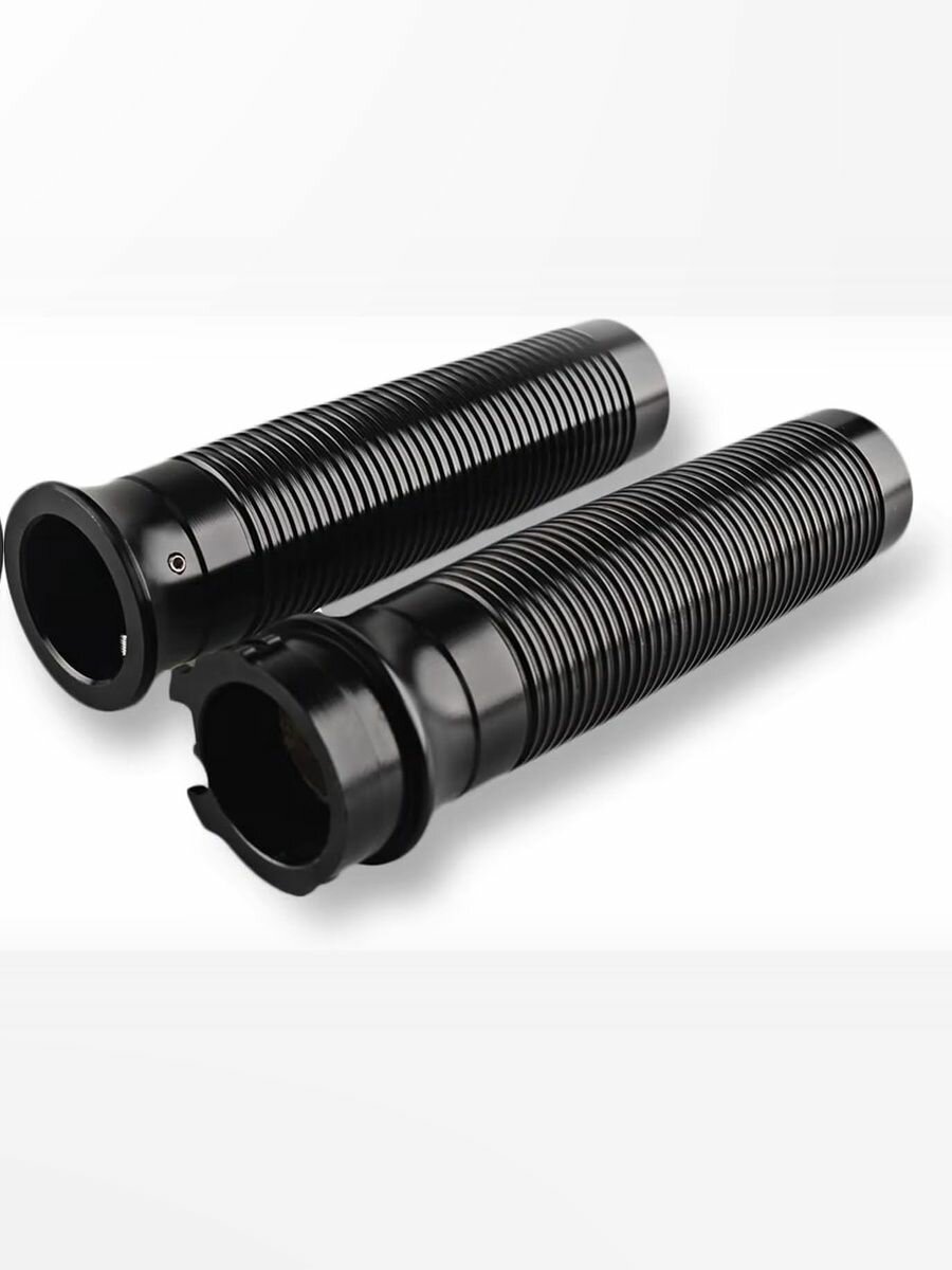 2 шт, мотоциклетные рули, 25-миллиметровые грипсы с силовым захватом для Harley Kawasaki Suzuki