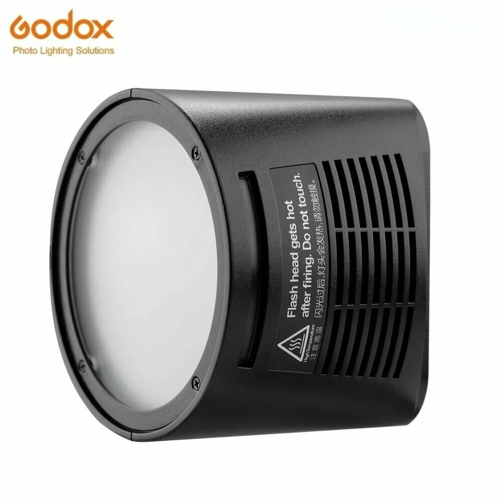 Godox H200R Кольцевая головка-вспышка мощностью 200 Вт со спиральной лампой-вспышкой