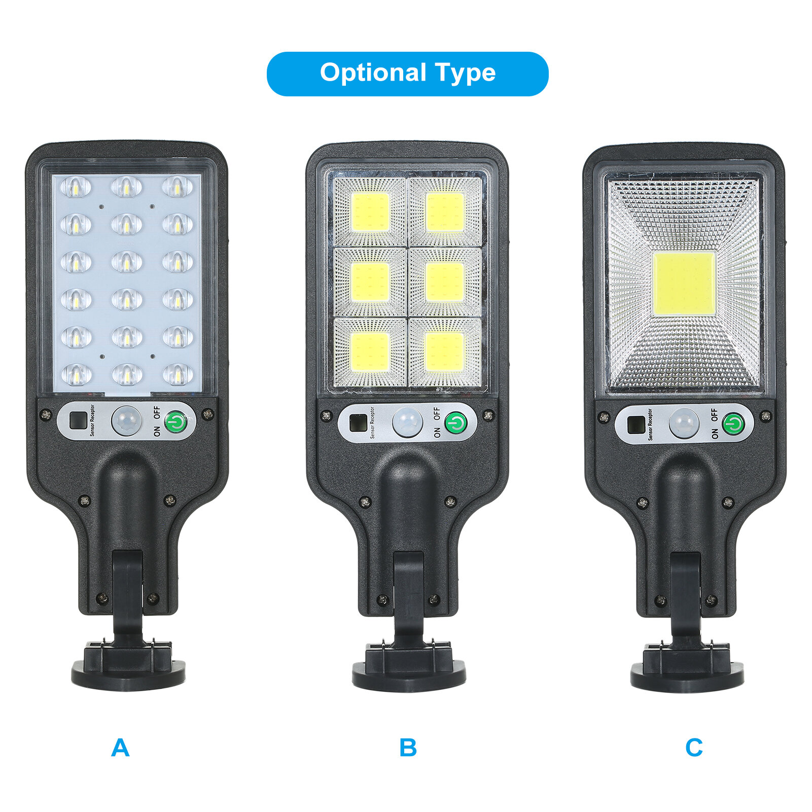 30 шт. COB уличный светильник на солнечной энергии, чувствительный к управлению светом / индуктор движения PIR / 3 режима освещения / водонепроницаемость IP44 / встроенный аккумулятор высокой емкости 1200 мАч для патио, двора, сада, дороги