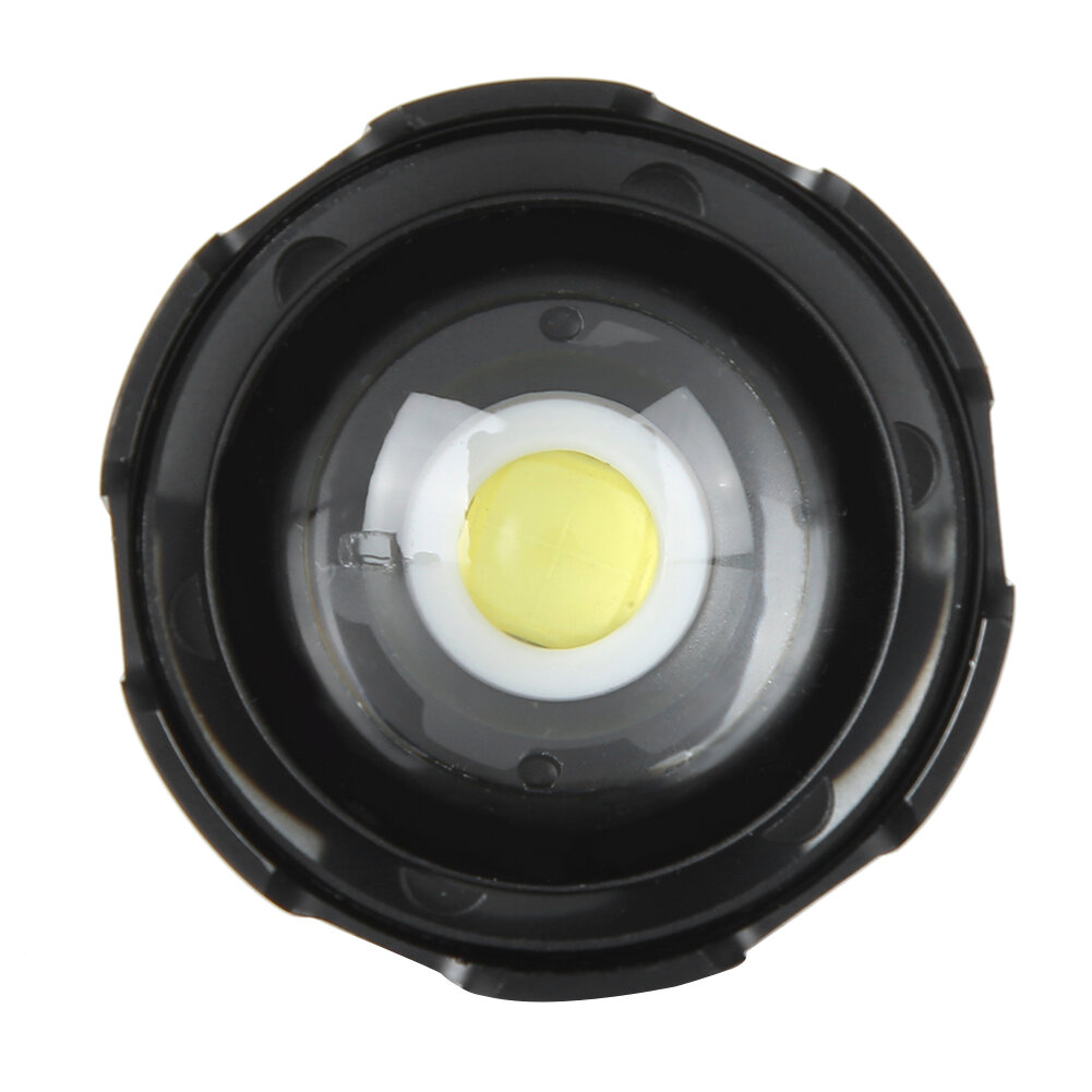 P90 Супер яркий IPX4 водонепроницаемый светодиодный фонарик USB-зарядка с зумом тактический фонарь с дисплеем мощности для кемпинга на открытом воздухе черный