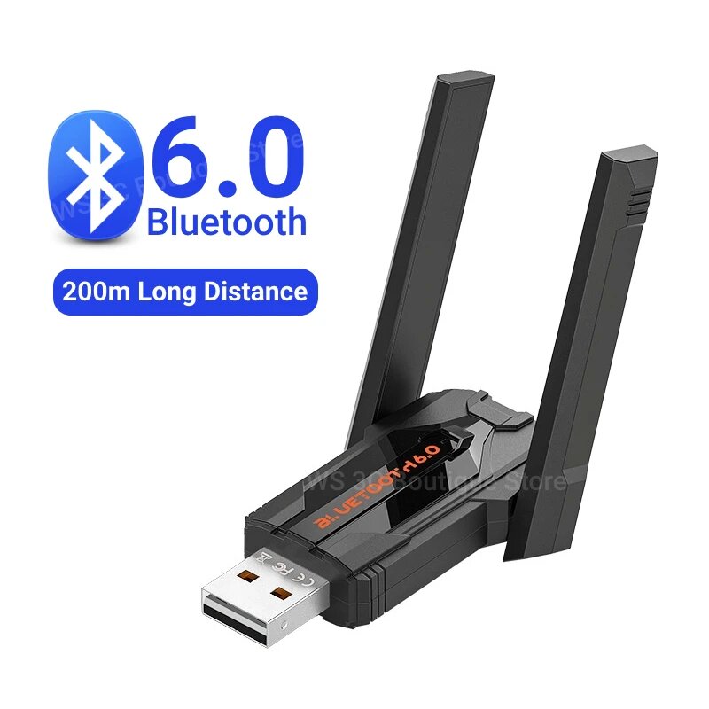 Bluetooth 6.0 адаптер kebidumei 200m Bluetooth 6.0