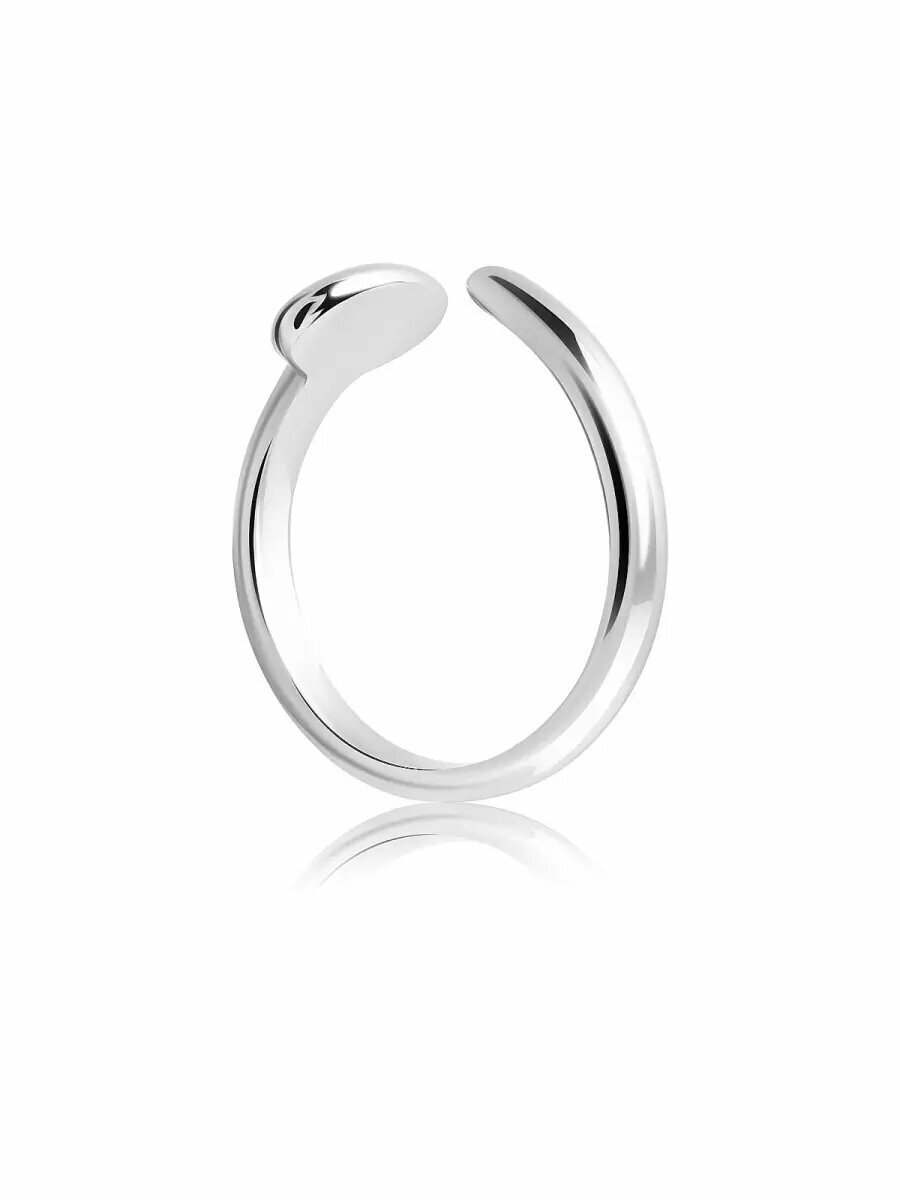 Пирсинг в губу, серебро, 925 проба