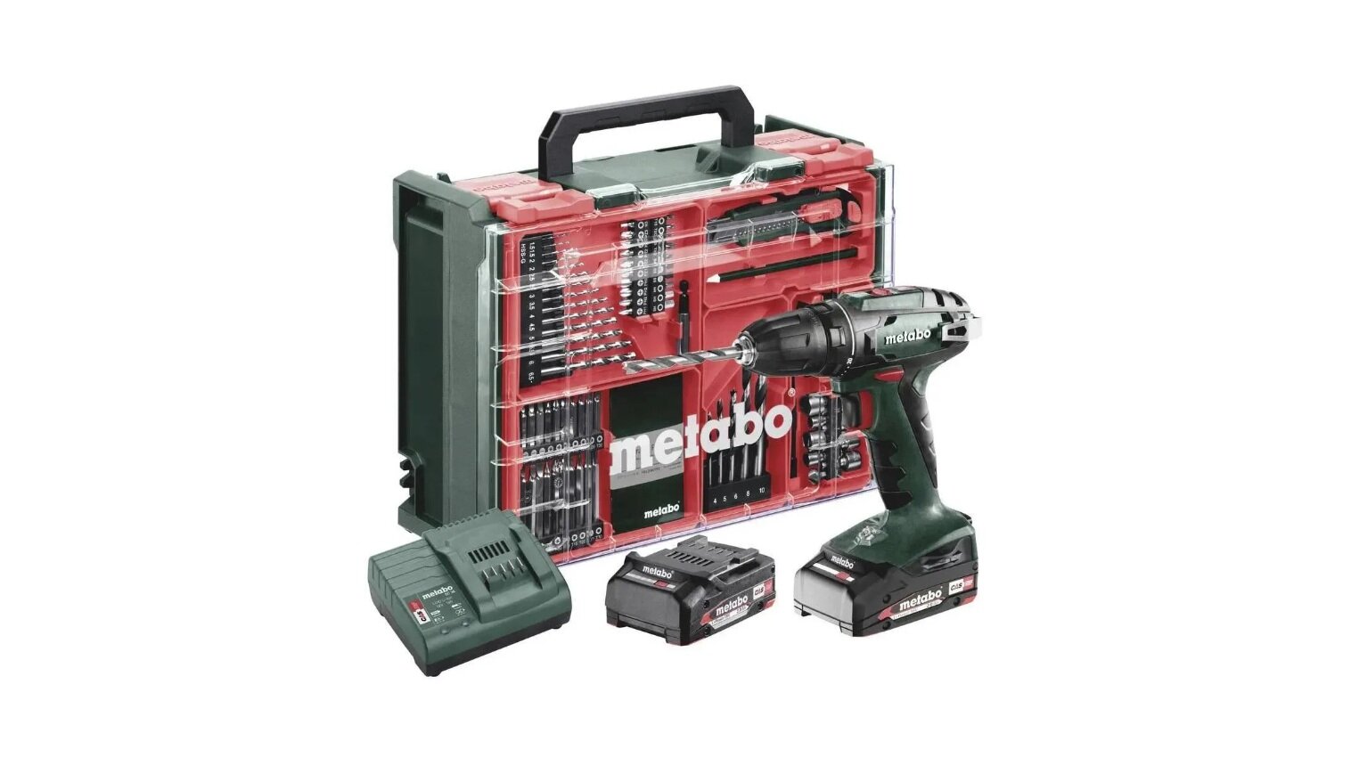 Дрель ударная Metabo BS 18 Set (602207710)