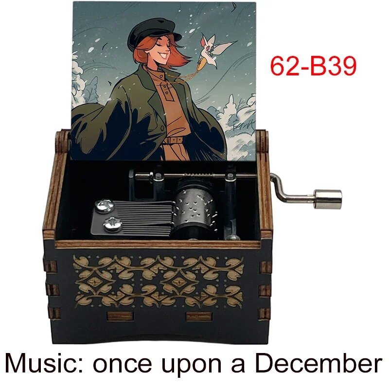 Музыкальная шкатулка Finssy деревянная