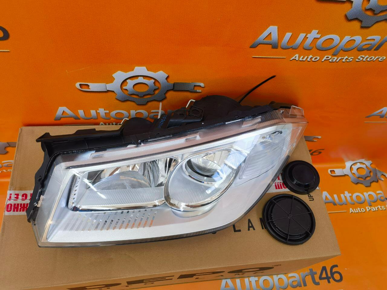 Фара левая Рено Меган 2 RENAULT MEGANE 2 под корректор хорошее качество DEPO