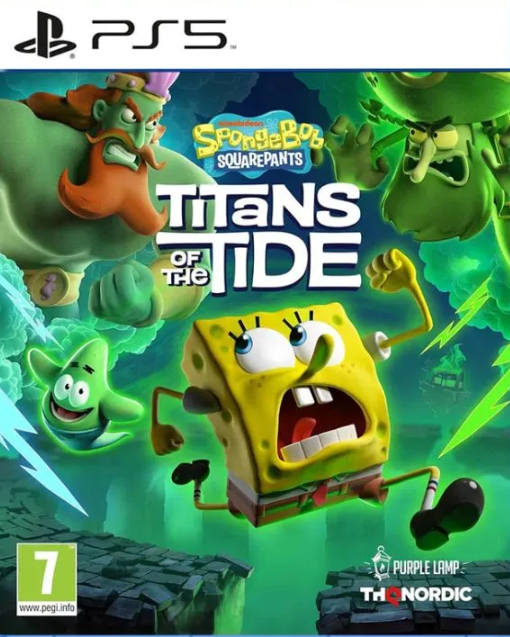 Игра SpongeBob Titans Of The Tide для PS5 (PPSA 26893) (Русские cубтитры)