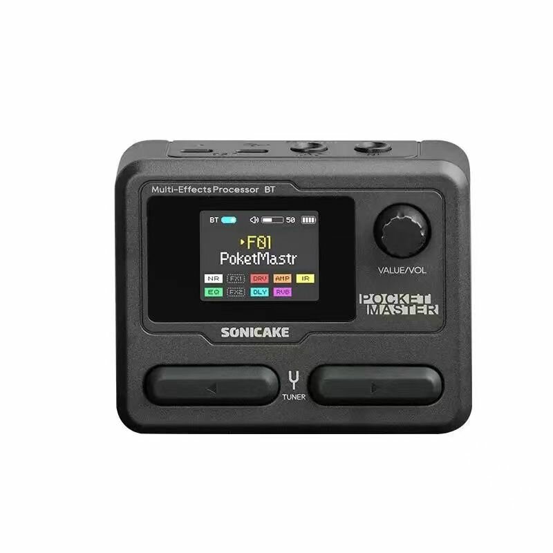 Sonicake Pocket Master Bluetooth Электрическая гитара Встроенный контроллер эффектов
