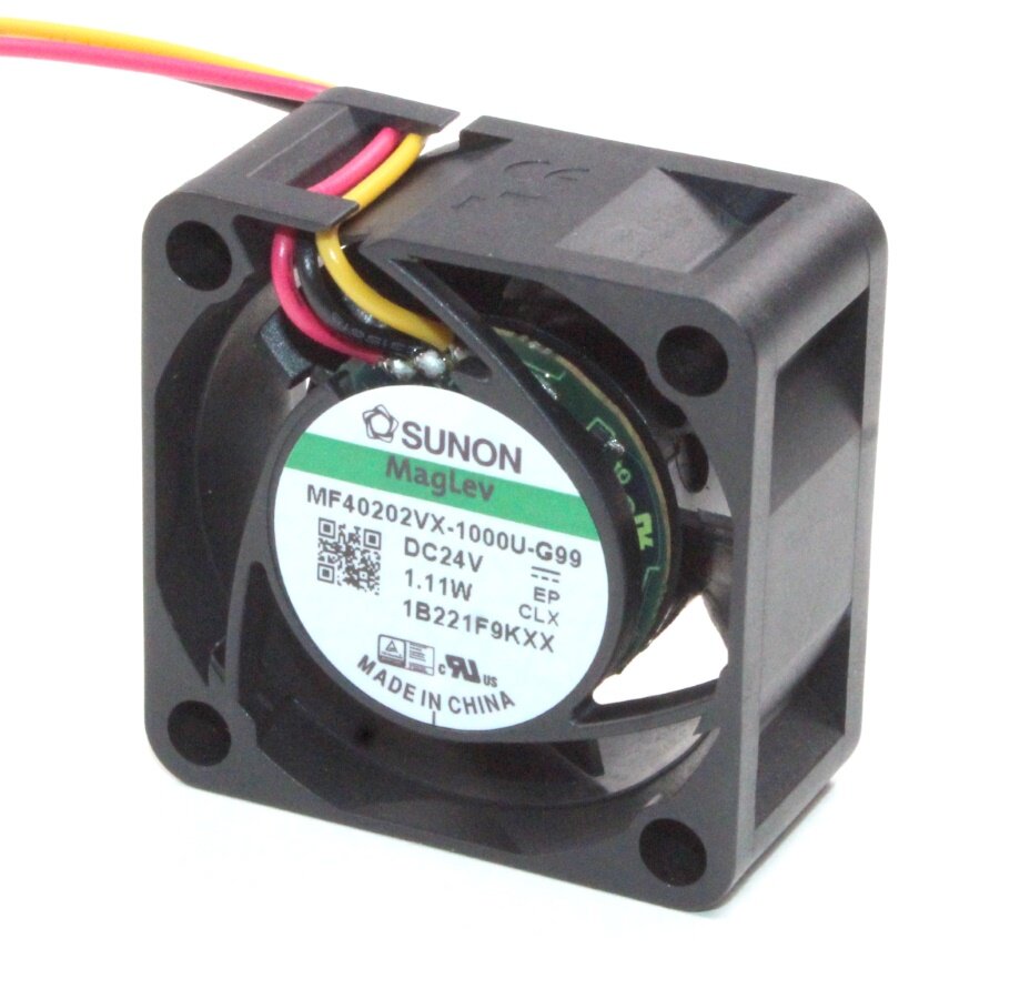 40х40х20мм, MF40202VX-1000U-G99, Вентилятор, Sunon, 24VDC, 18,3куб. м/ч 27,5дБА
