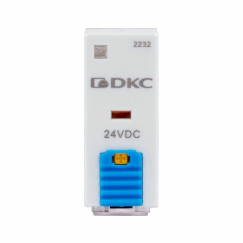 Реле одиночное 24В DC 2 прекидн. контакта, DKC IR-24DC-2CO-D (1 шт.)