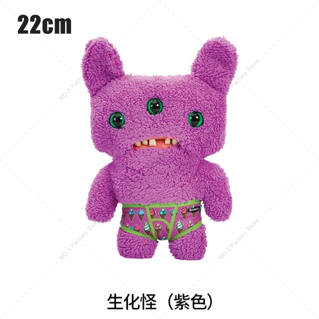 Оригинальная плюшевая игрушка Fuggler Funny Ugly Monster Tooth, плюшевая игрушка Monster Fun Tooth Treasure, милая плюшевая игрушка из серии Cute Series для детских подарков